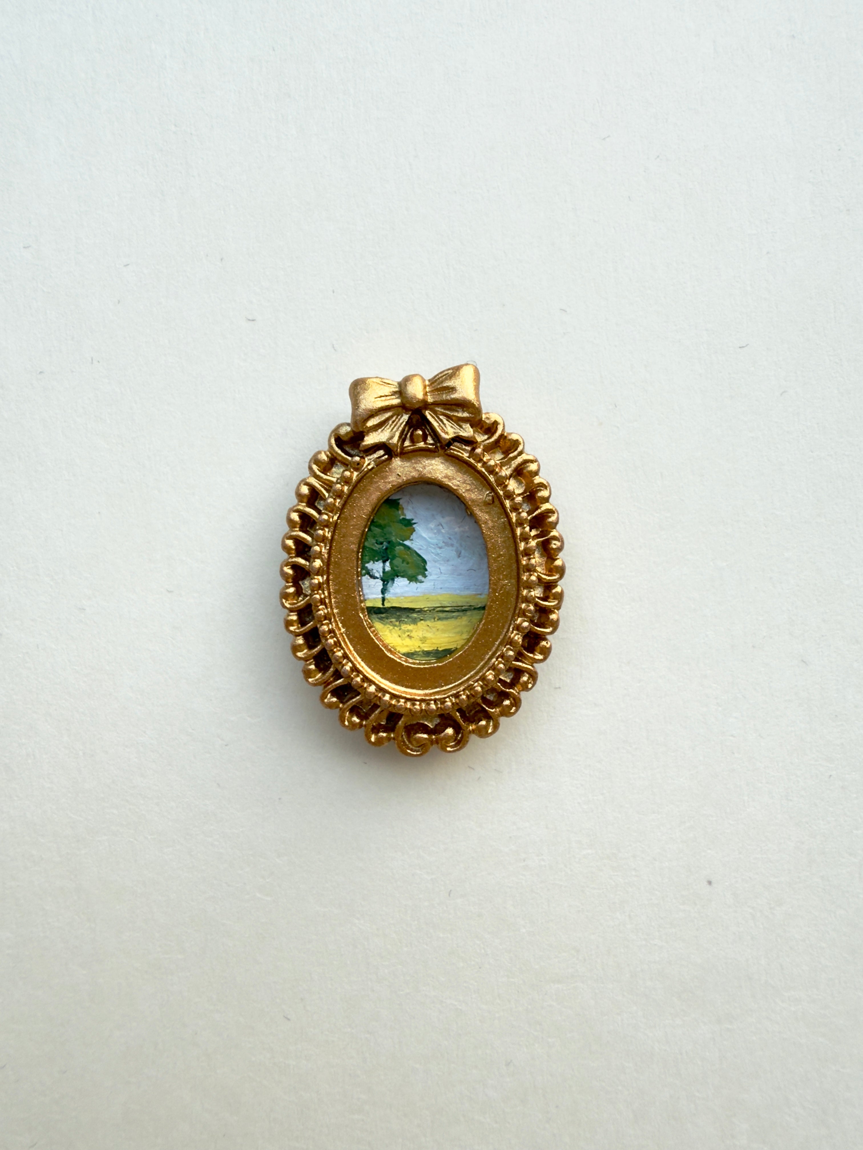 Tiny Landscape Painting - Artist Jessica Sodenkamp